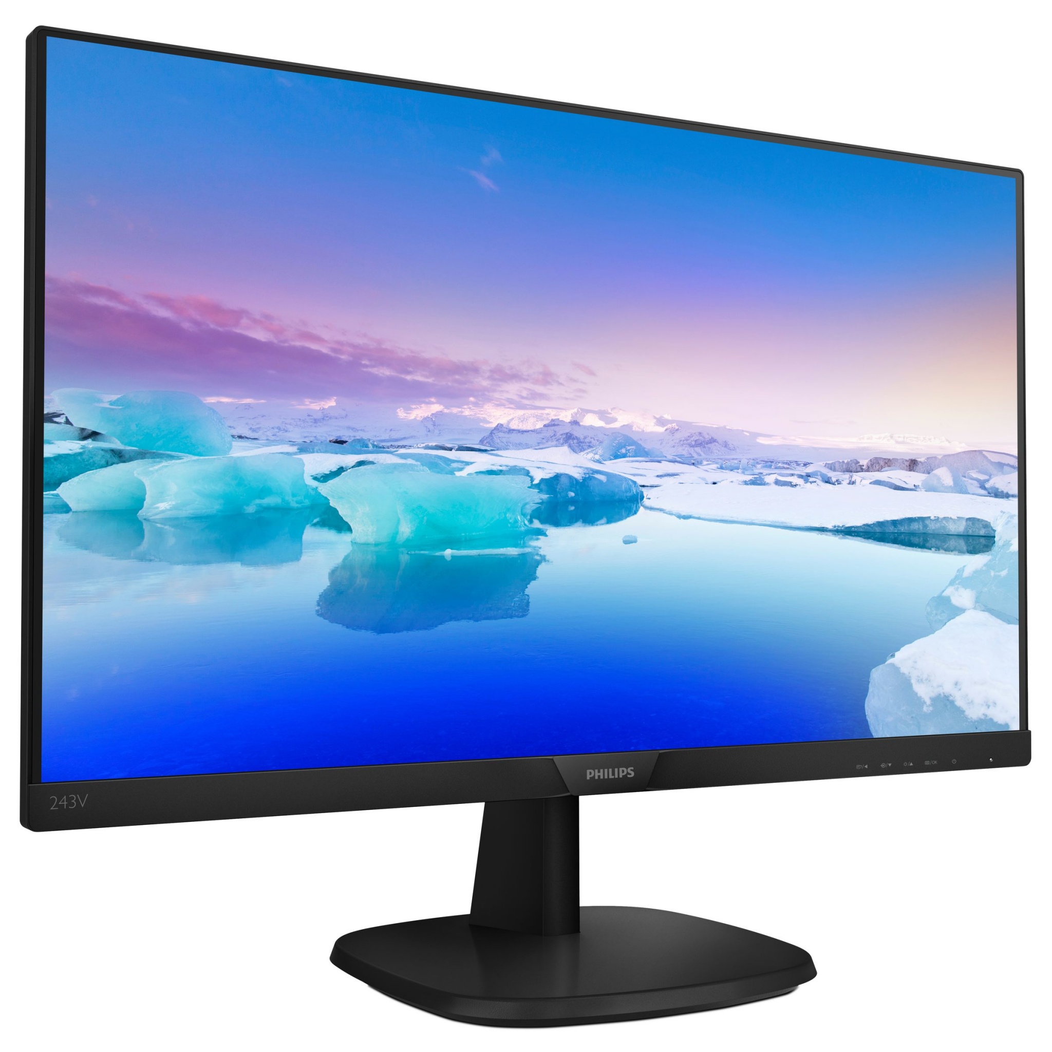 Philips V-line 243V7QDSB 24-inch 1920 x 1080 Full HD LED Computer Monitor