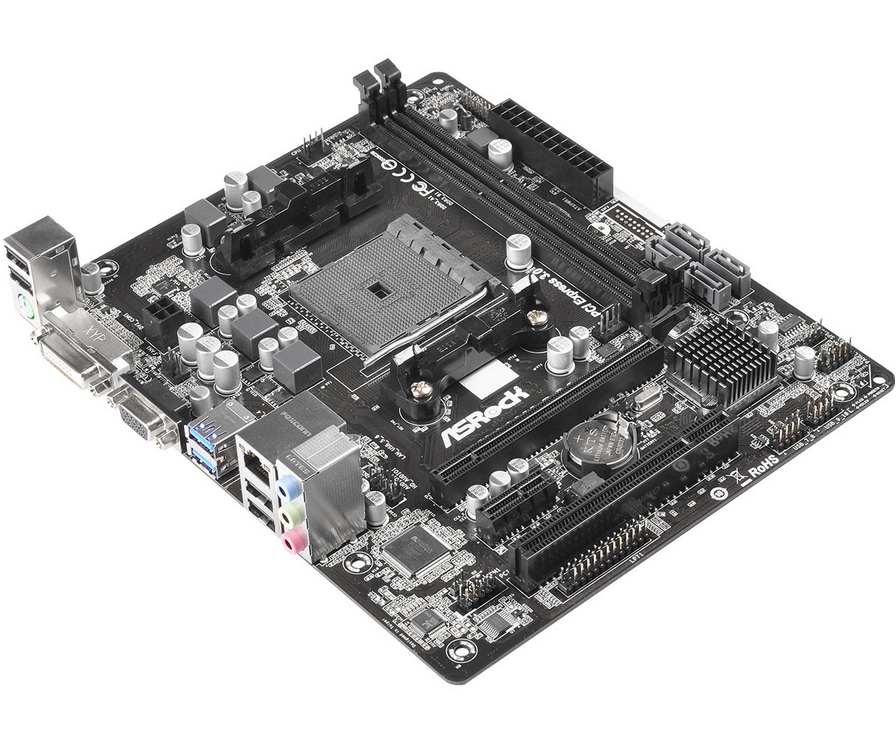 Asrock FM2A68M-DG3 AMD A68H DDR3 Micro ATX Motherboard