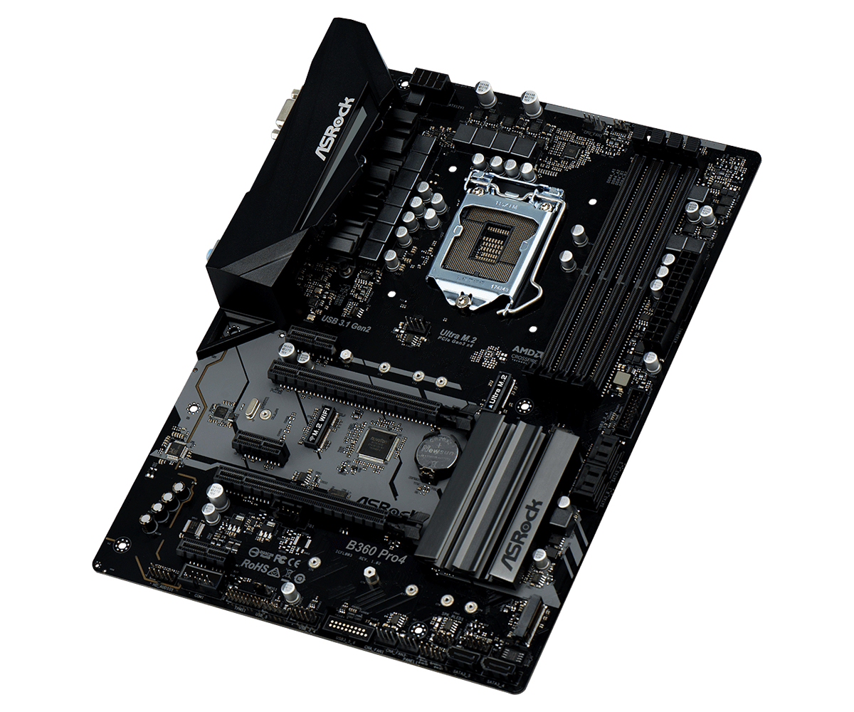 Asrock B360 PRO4 Intel B360 ATX DDR4-SDRAM Motherboard