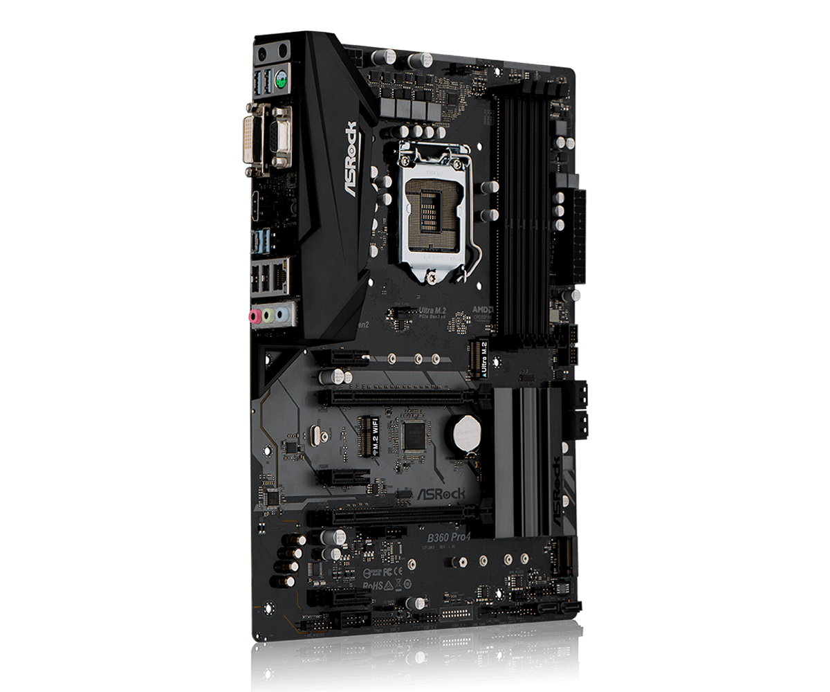 Asrock B360 PRO4 Intel B360 ATX DDR4-SDRAM Motherboard