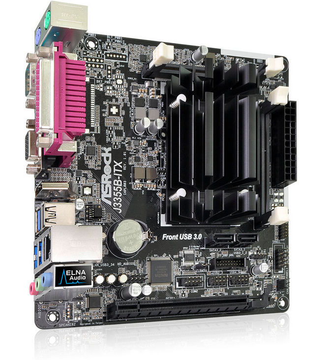 Asrock Intel J3355B DDR3-SDRAM Mini ITX Motherboard