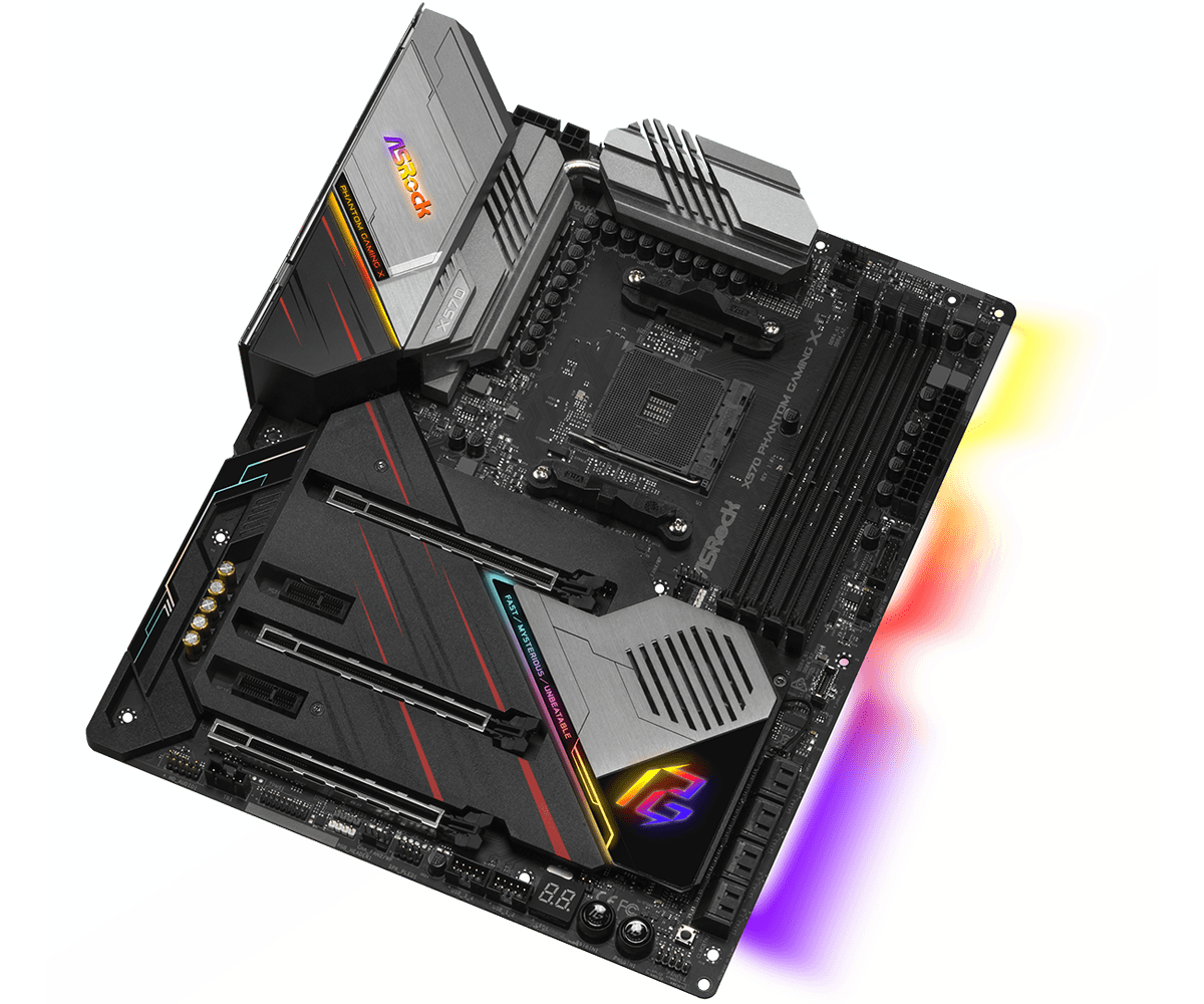 Asrock Phantom Gaming AMD X570 ATX DDR4-SDRAM Motherboard