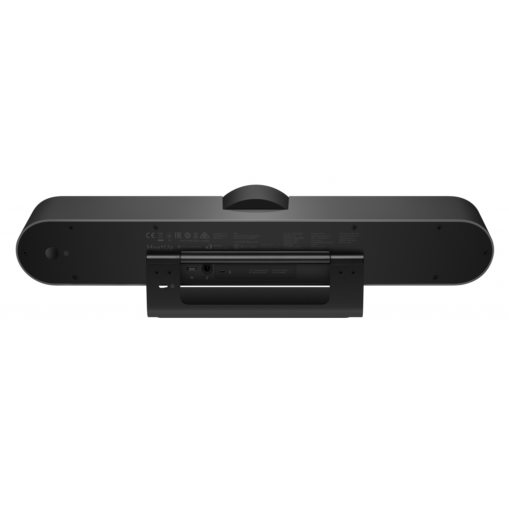 Logitech MeetUp 3840 x 2160 30FPS 4K Ultra HD Conference Webcam - Black