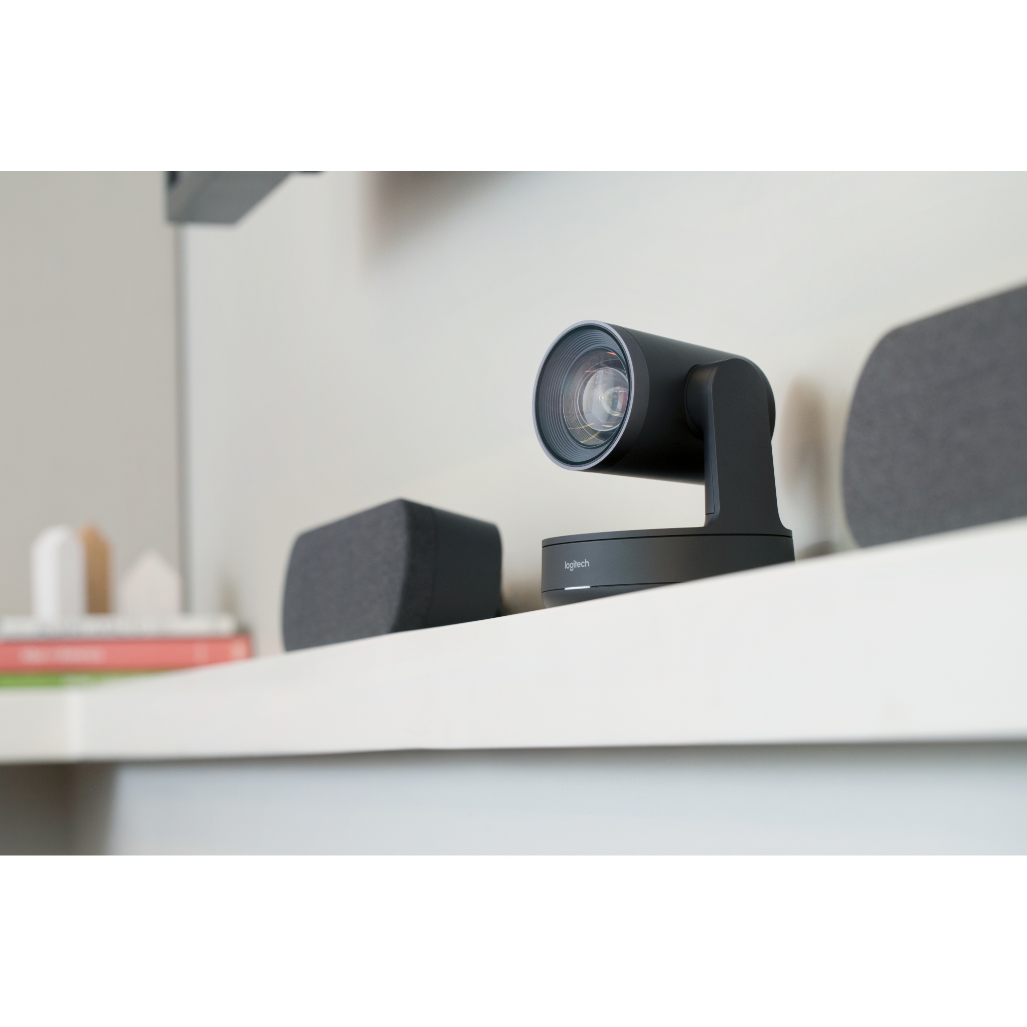 Logitech Rally Webcam Wired Speaker - Black