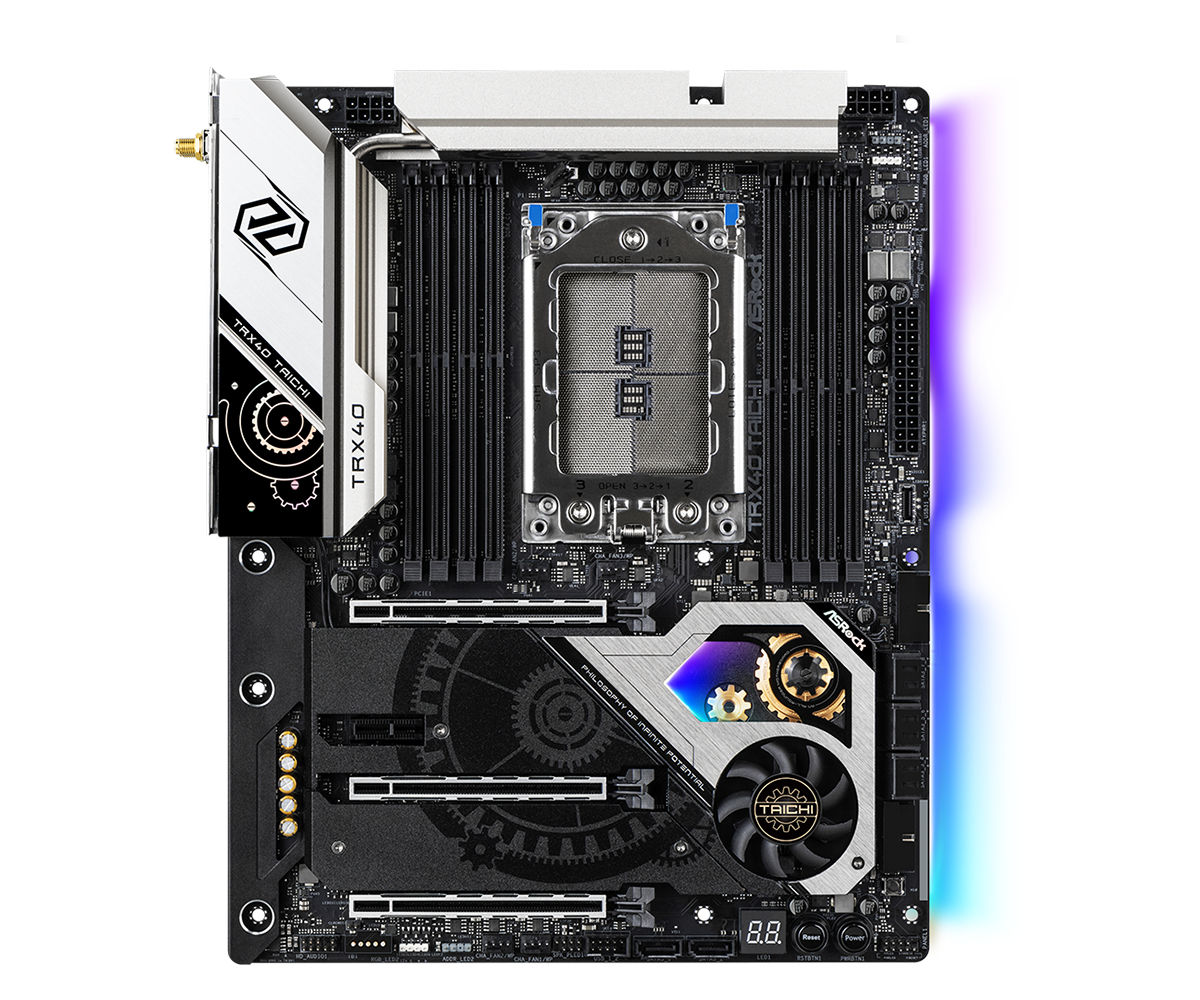 Asrock Taichi AMD TRX40 sTRX4 ATX DDR4-SDRAM Motherboard