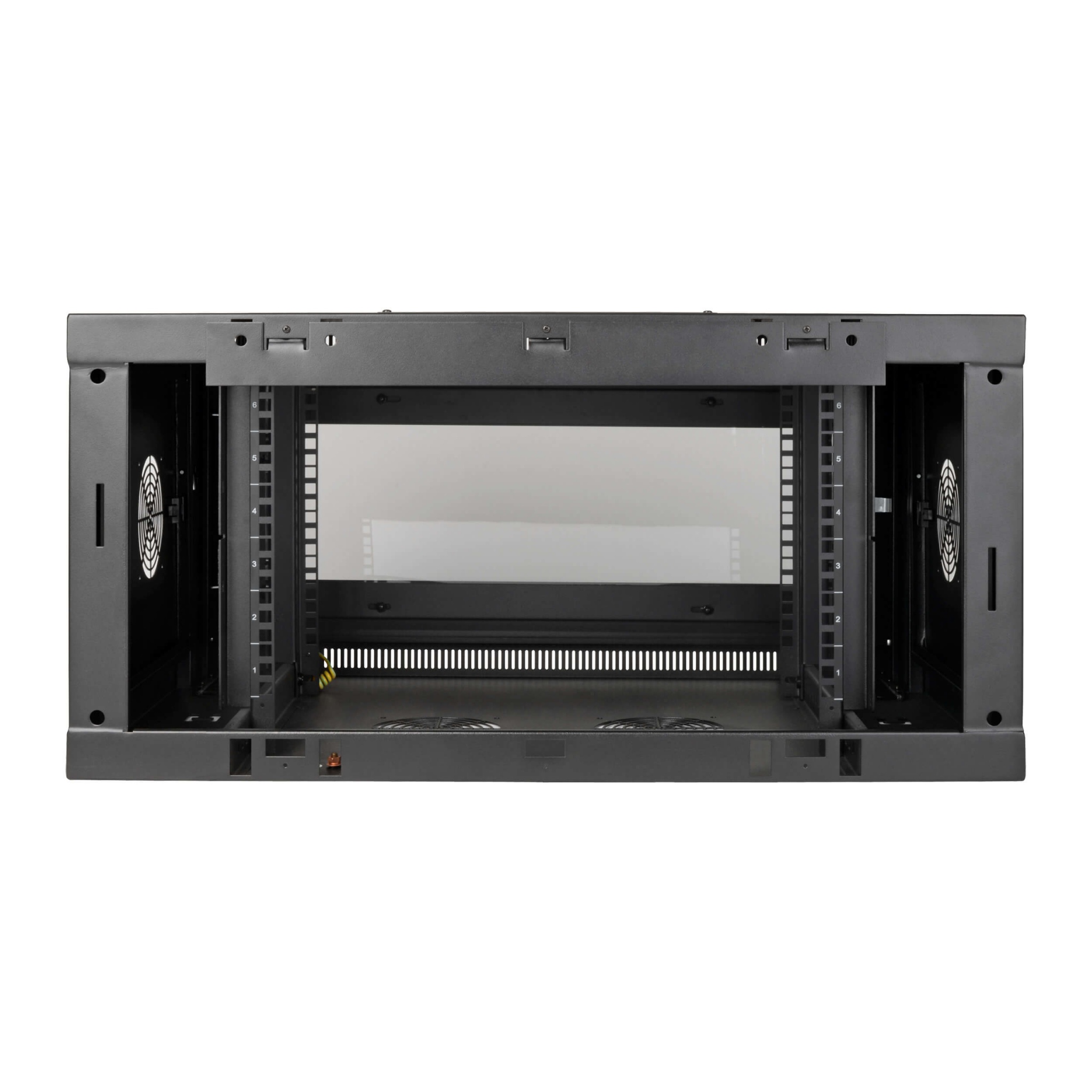 Tripp Lite SmartRack 6U Low Profile Switch Depth Wall Mount Rack Enclosure Cabinet