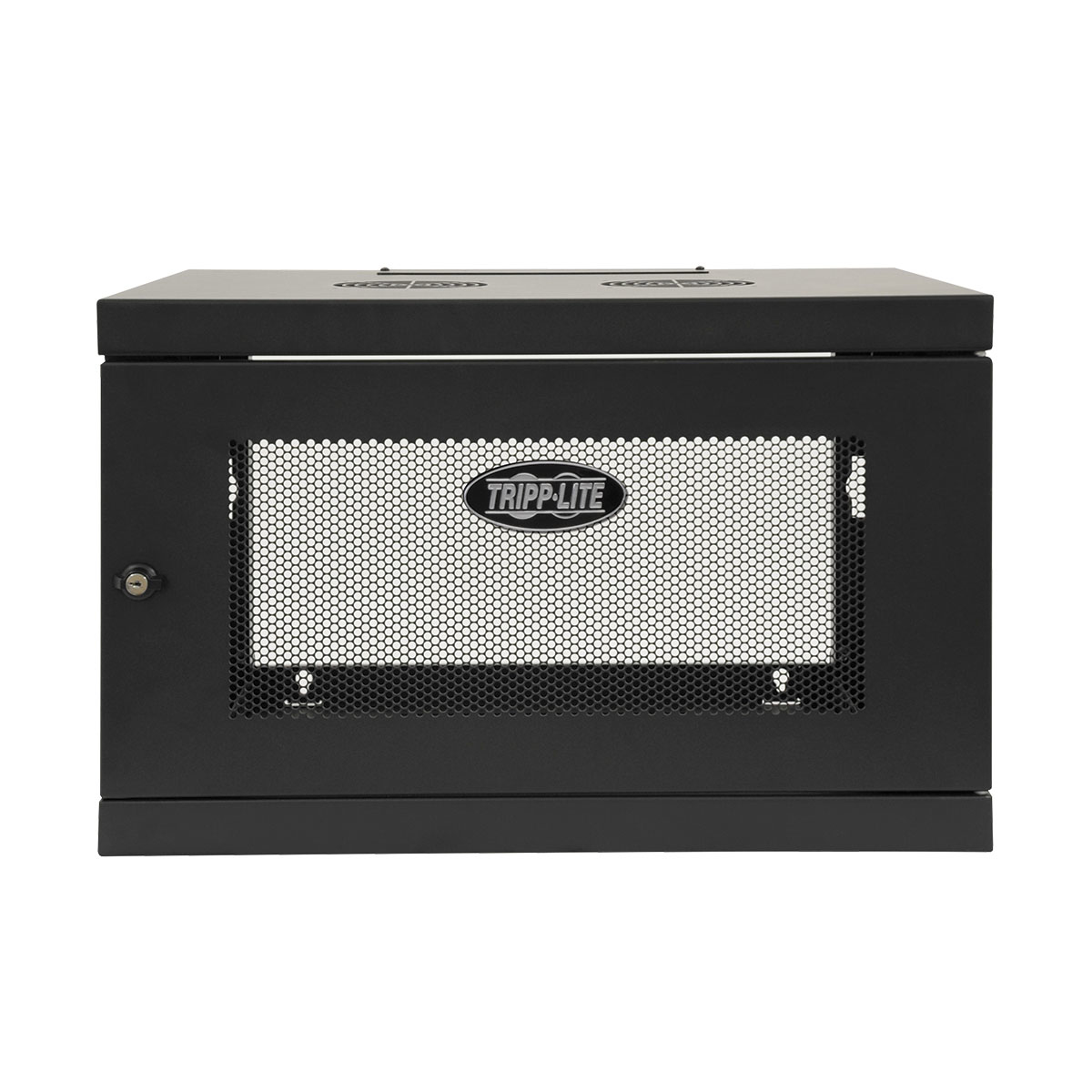 Tripp Lite 19-Inch 6U Wall Mount Rack Enclosure Cabinet - Black