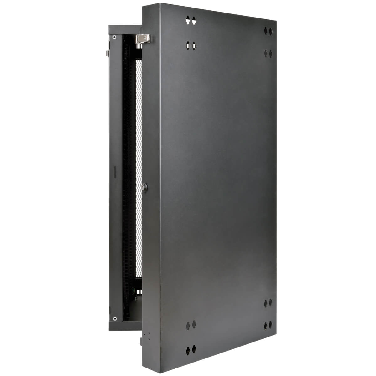 Tripp Lite 19-Inch 26U Wall Mountable Rack Enclosure Server Cabinet - Black