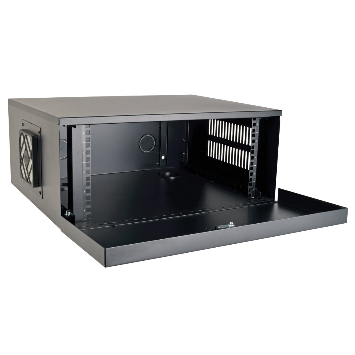 Tripp Lite 5U Security DVR Lockbox Rack Enclosure Cabinet - Black