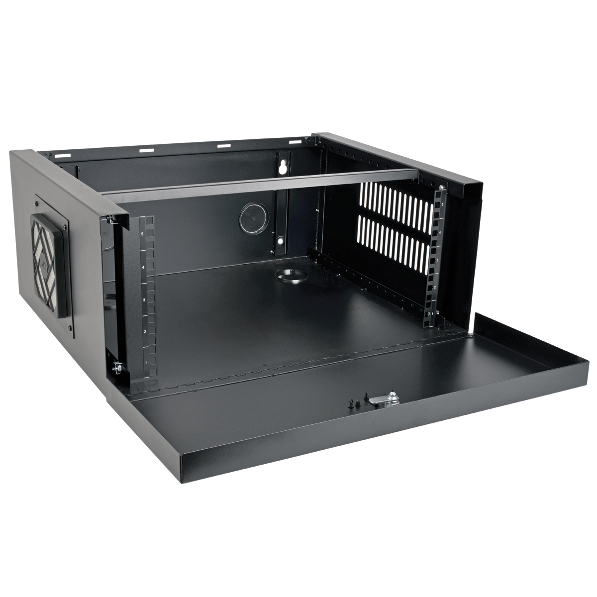 Tripp Lite 5U Security DVR Lockbox Rack Enclosure Cabinet - Black