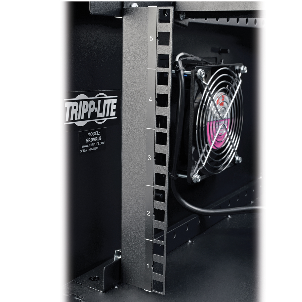 Tripp Lite 5U Security DVR Lockbox Rack Enclosure Cabinet - Black