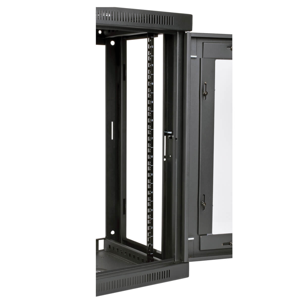 Tripp Lite 19-Inch 12U Wall Mount Rack Enclosure Server Cabinet - Black
