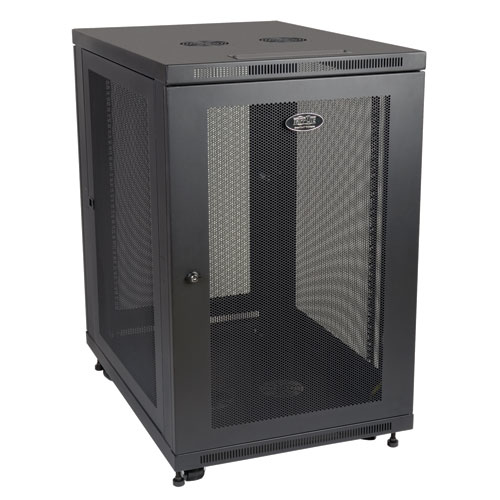 Tripp Lite 19 Inch 18U Rack Enclosure Server Cabinet - Black