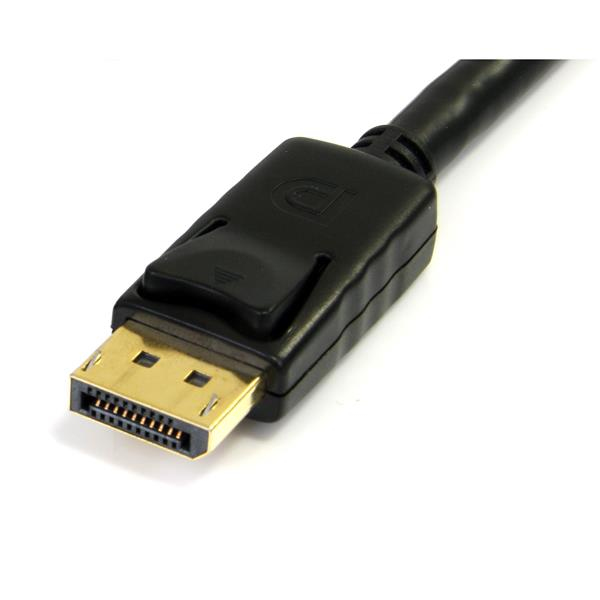 StarTech 3FT 20 Pin DisplayPort Male to DisplayPort Female Cable - Black