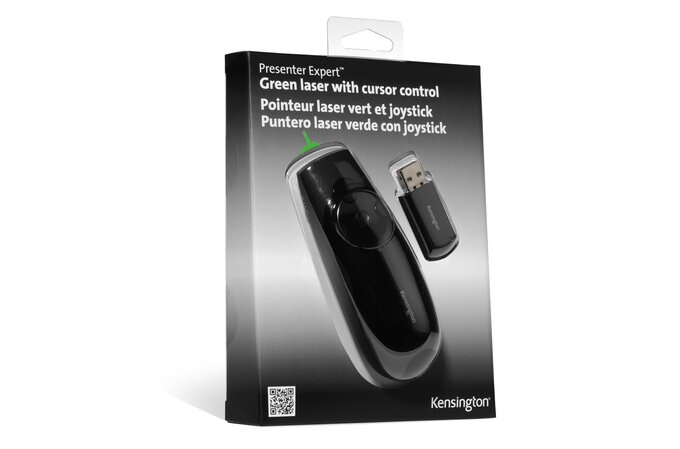 Kensington Wireless Presentation Remote With Green Laser