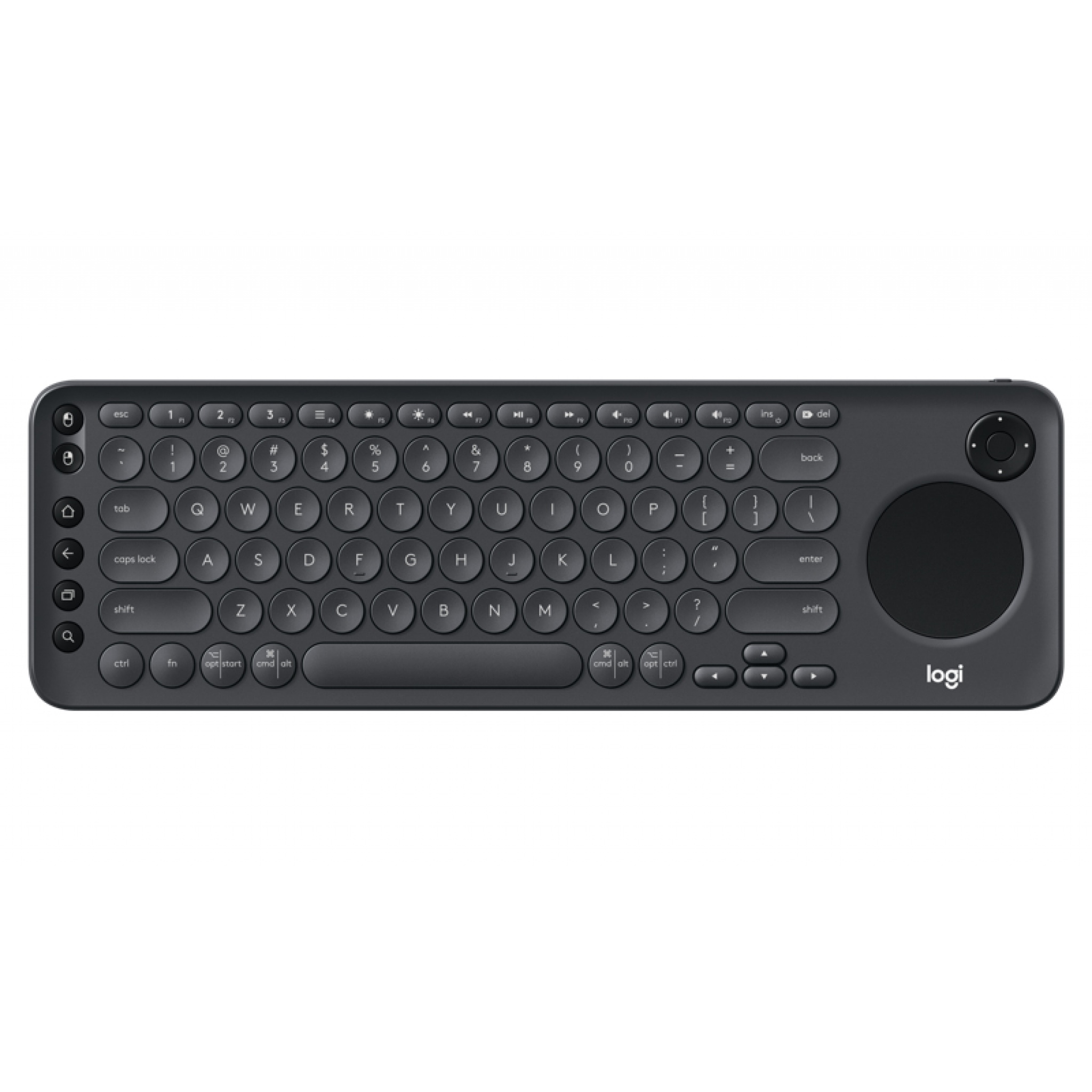 Logitech K600 Bluetooth Keyboard - Black