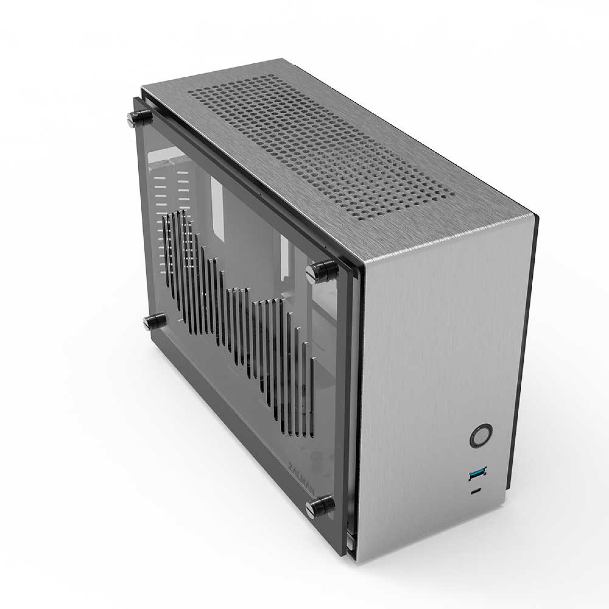 Zalman M2 Mini ITX Computer Case - Silver