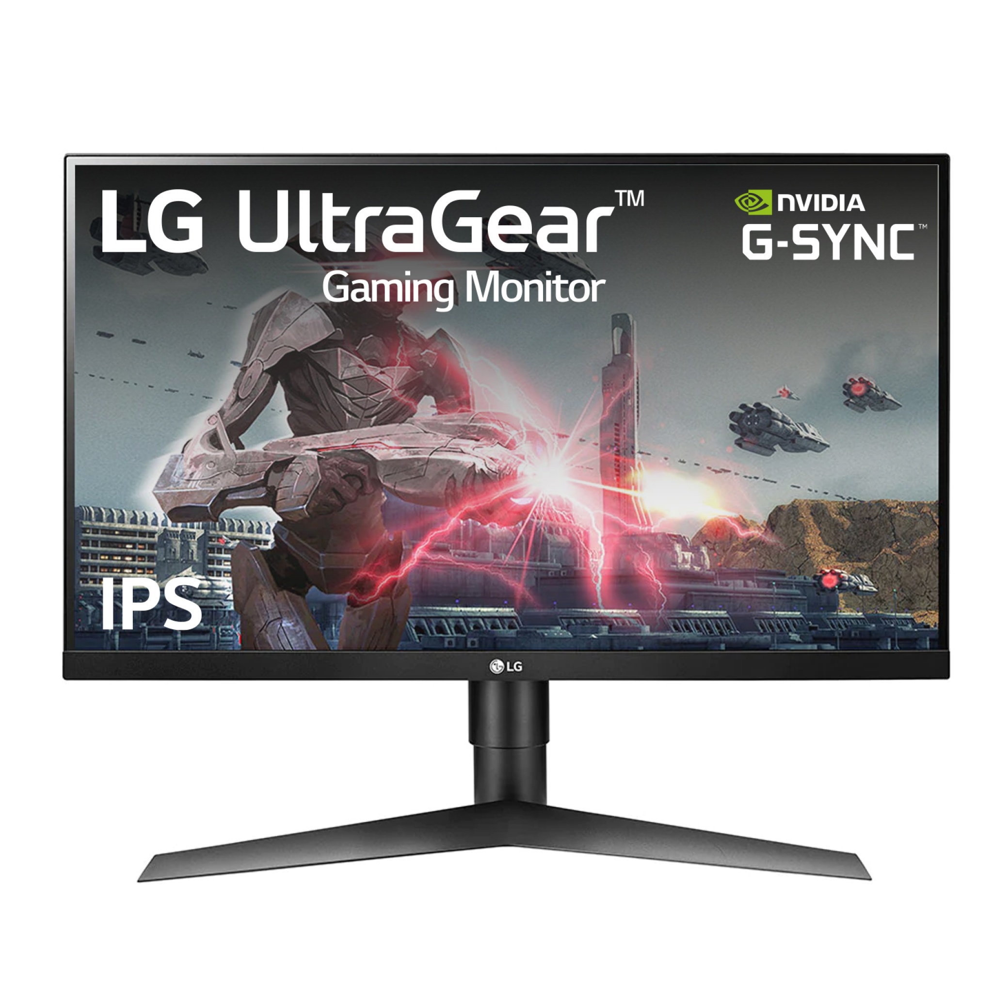 LG 27 Inch UltraGear Full HD LED Computer Monitor - Black