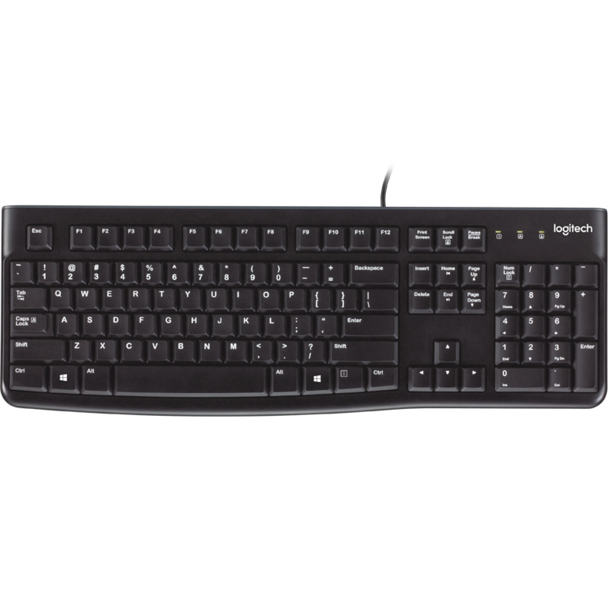 Logitech K120 Business USB Keyboard - Slovakian Layout - Black