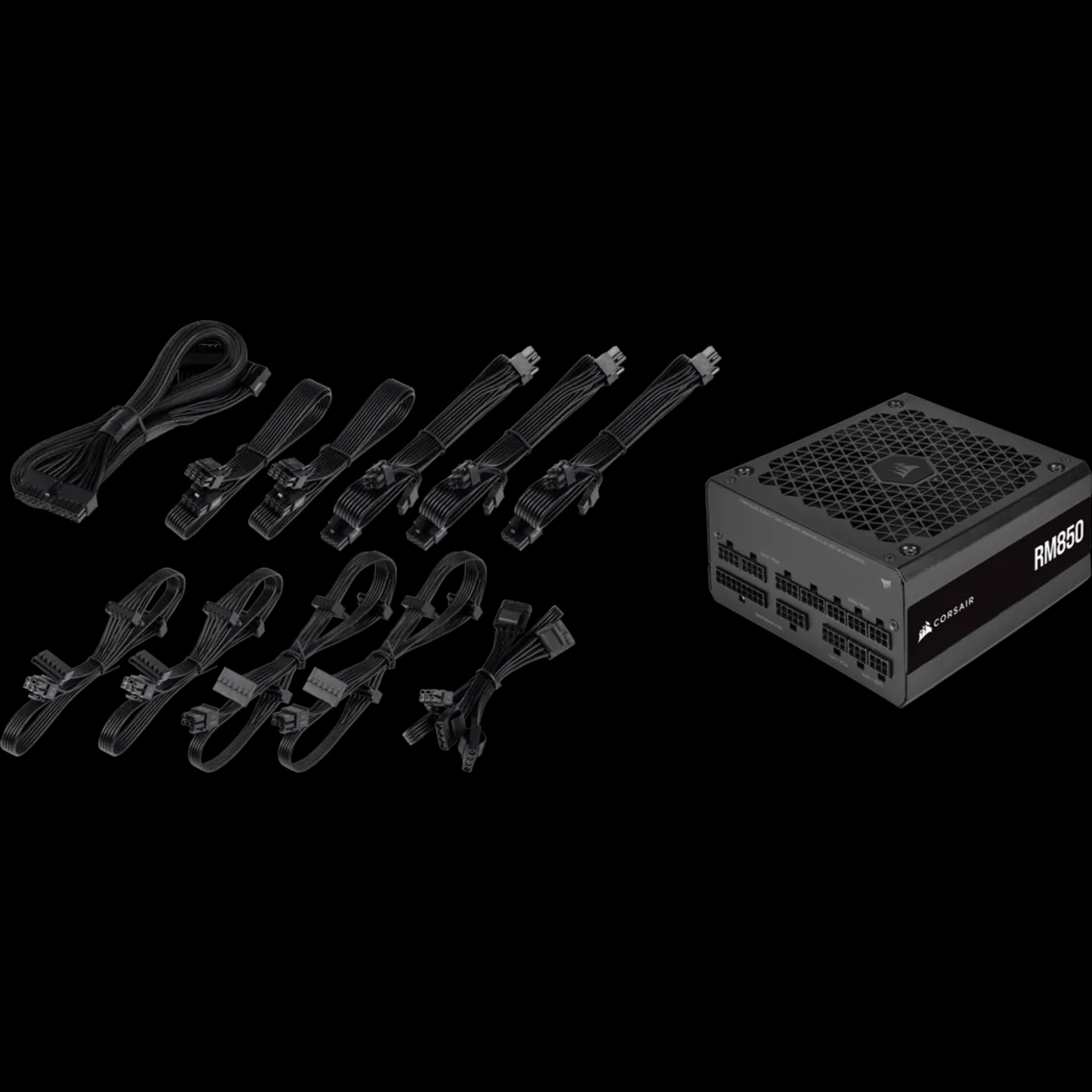 Corsair RM850 850W ATX Fully Modular Power Supply - Black