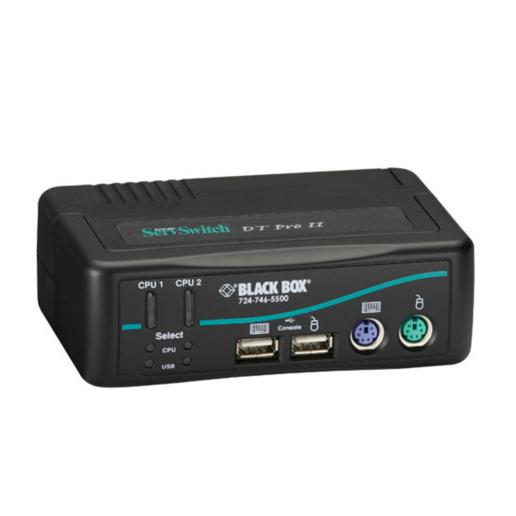 Black Box 2 Port ServSwitch DT Pro II KVM Switch