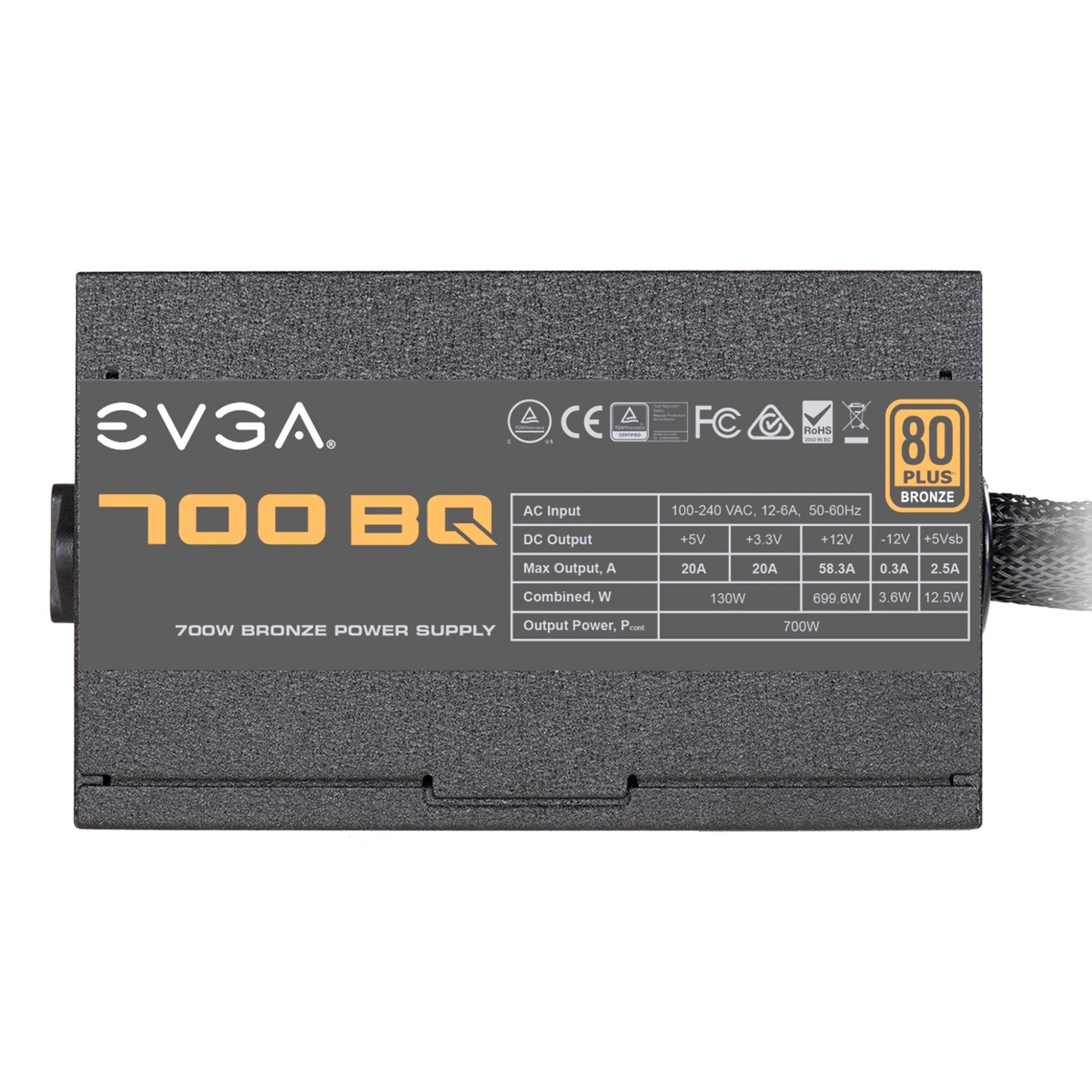 EVGA 500 BR 500W ATX Non Modular Power Supply