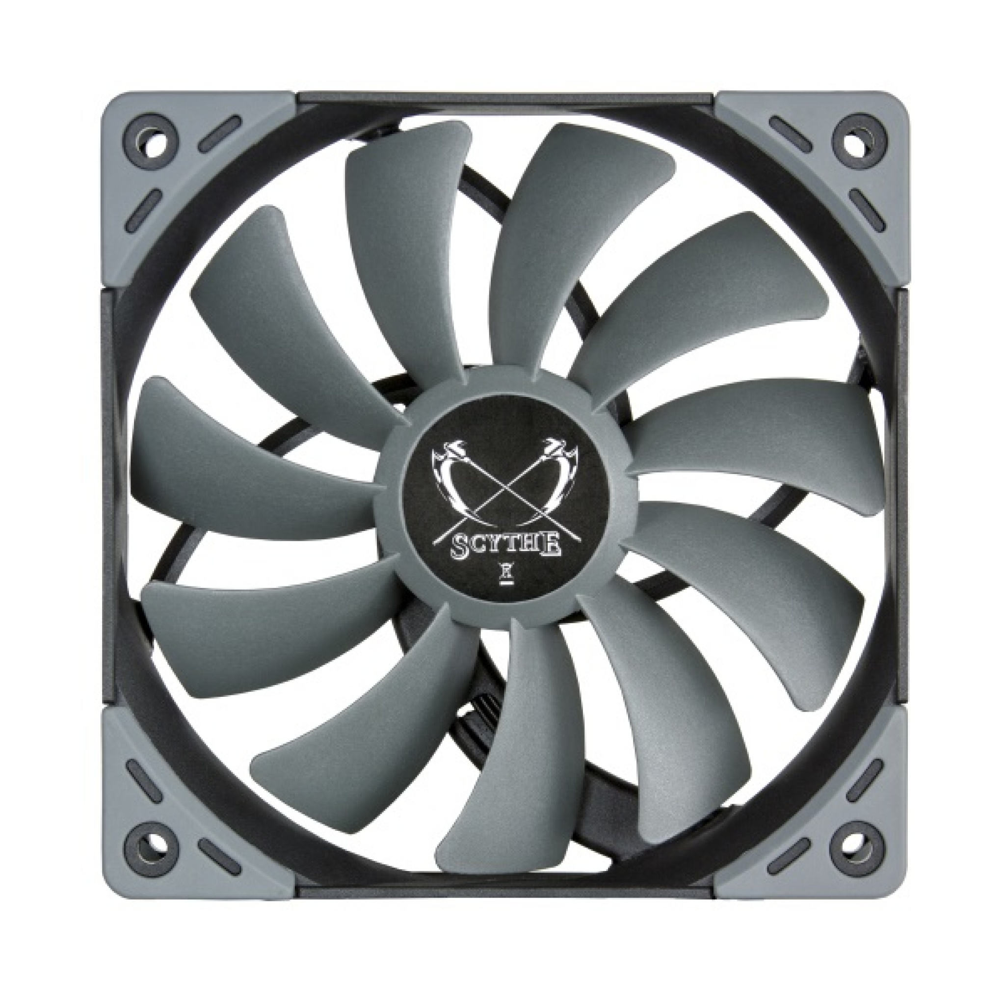 Scythe 120MM Computer Case Fan - Black, Grey