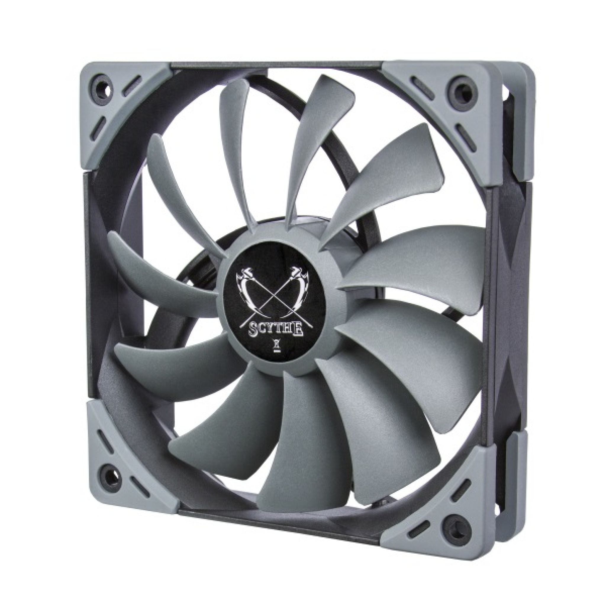Scythe 120MM Computer Case Fan - Black, Grey