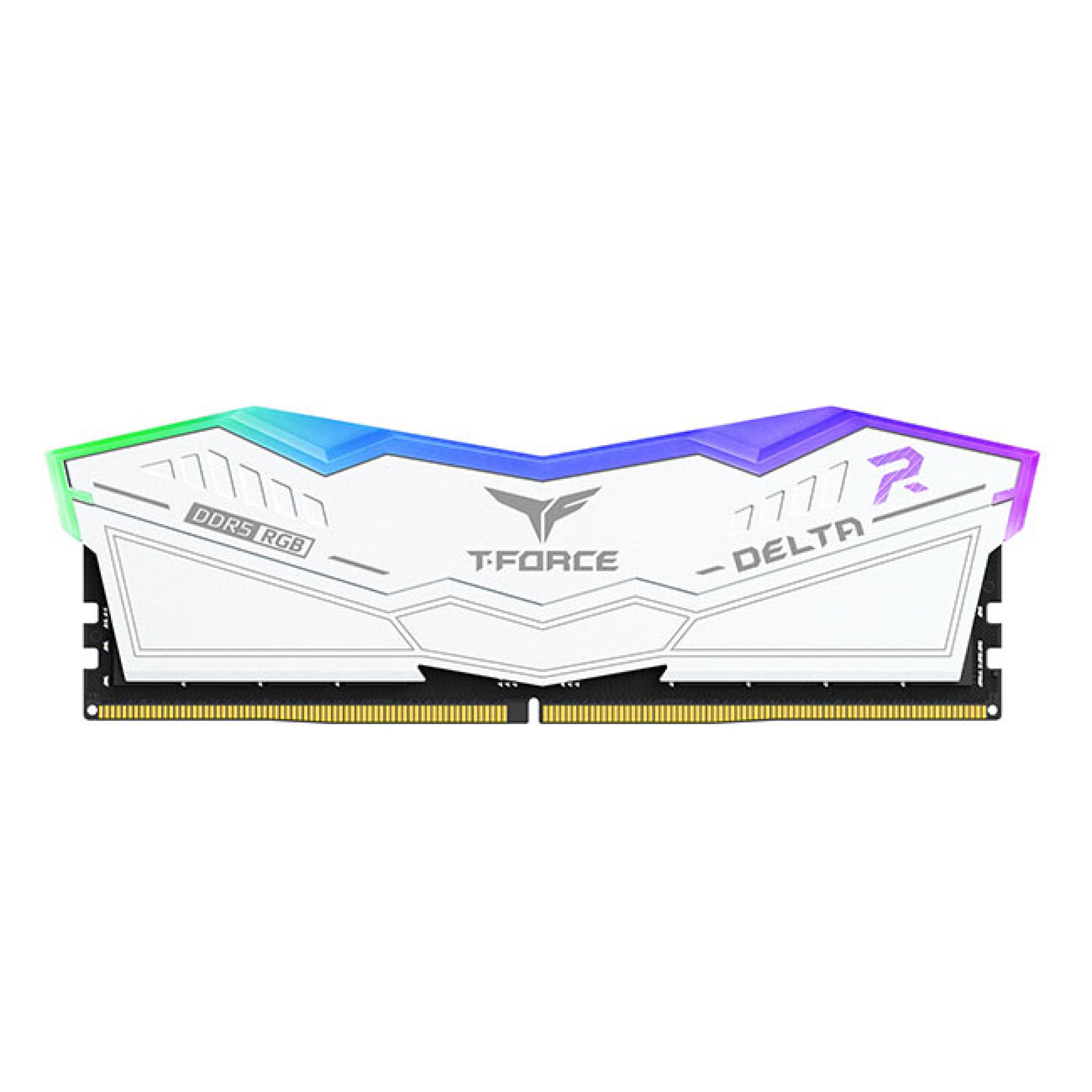 32GB Team Group Delta RGB DDR5 6200MHz Dual Memory Kit (2 x 16GB) - White