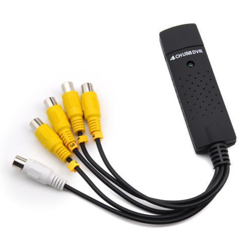Easy Capture 4 Channel USB DVR Surveillance System