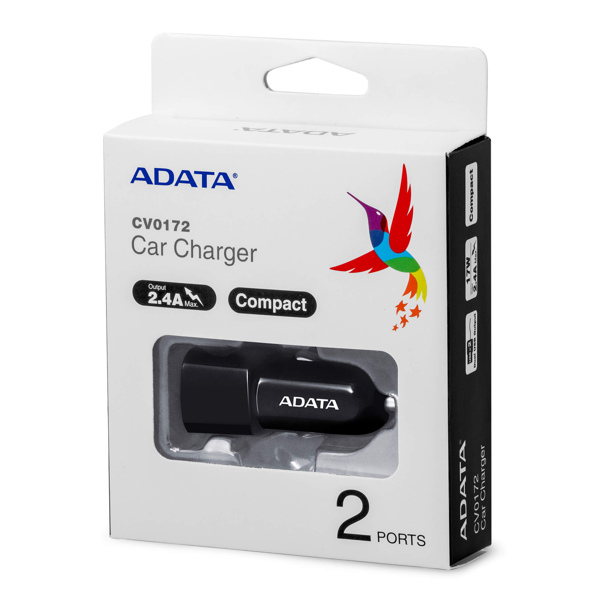 AData Car USB Dual Charger - CV0172