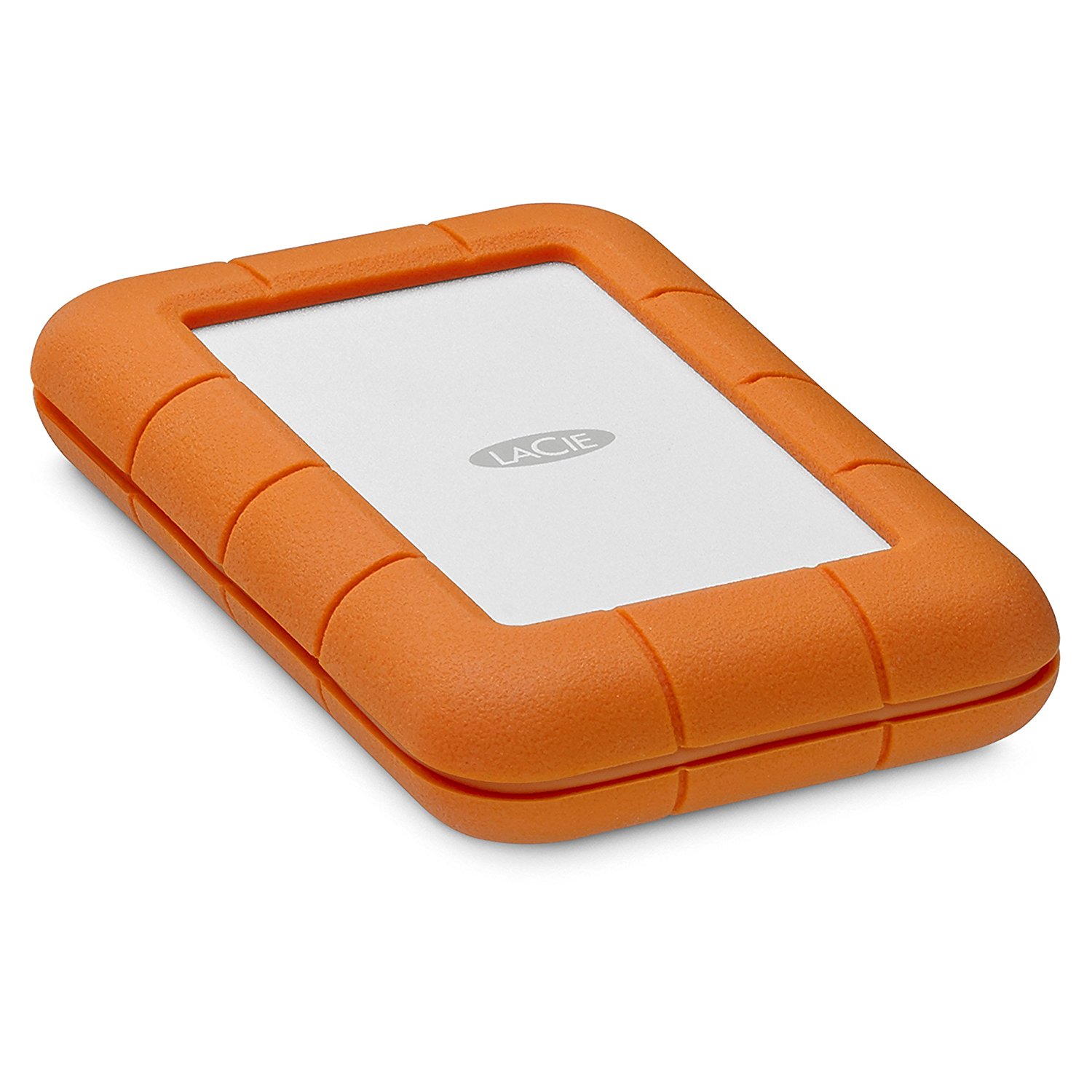 2TB LaCie Rugged Thunderbolt USB-C External Hard Drive - Orange
