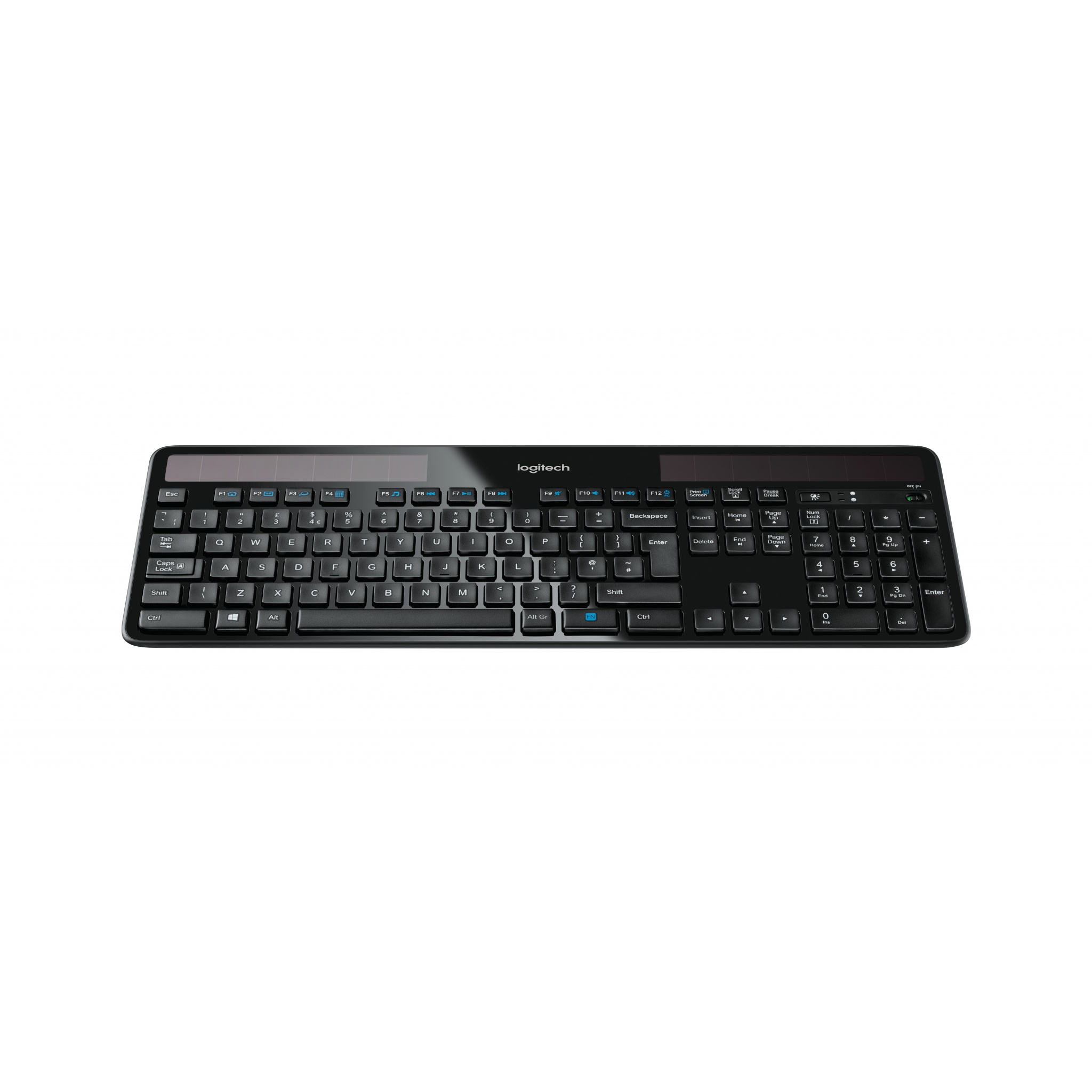 Logitech K750 Wireless Solar Keyboard - Spanish Layout QWERTY
