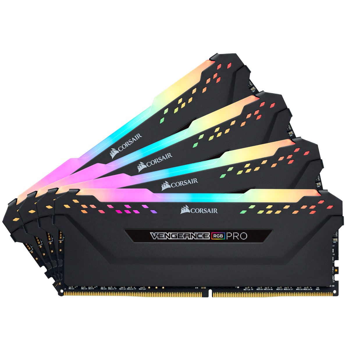 32GB Corsair Vengeance RGB Pro DDR4 4000MHz PC4-32000 CL19 Quad Channel ...