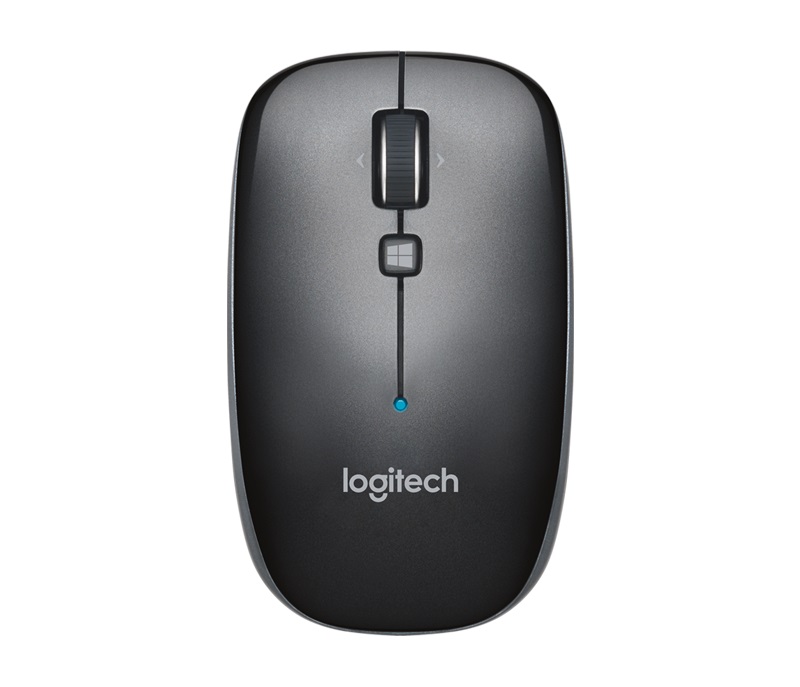 Logitech M557 Wireless Bluetooth Optical Mouse - Grey