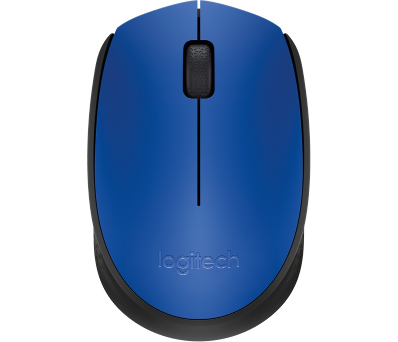 Logitech M171 Wireless USB Mouse - Blue