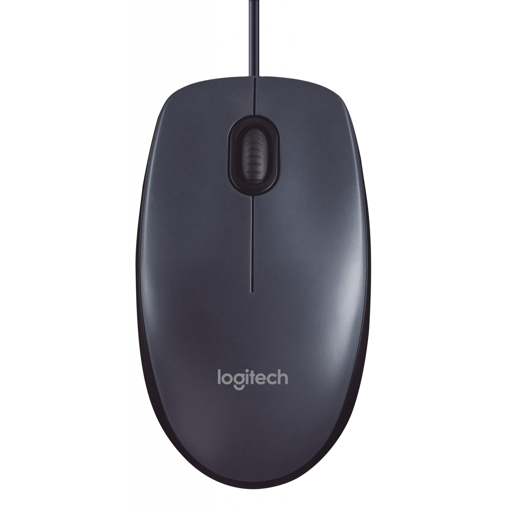 Logitech M100 Wired Optical Mouse - Black