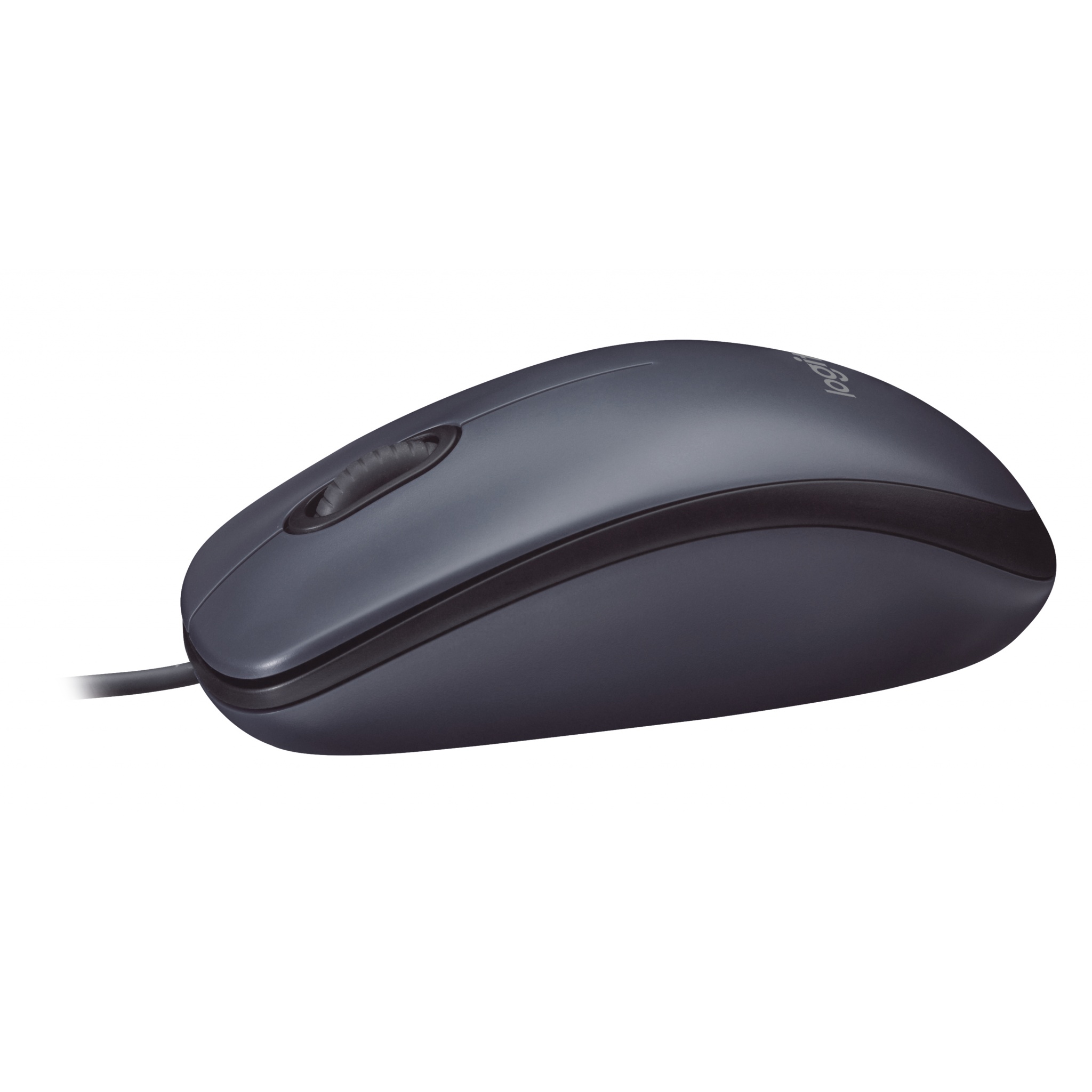 Logitech M100 Wired Optical Mouse - Black