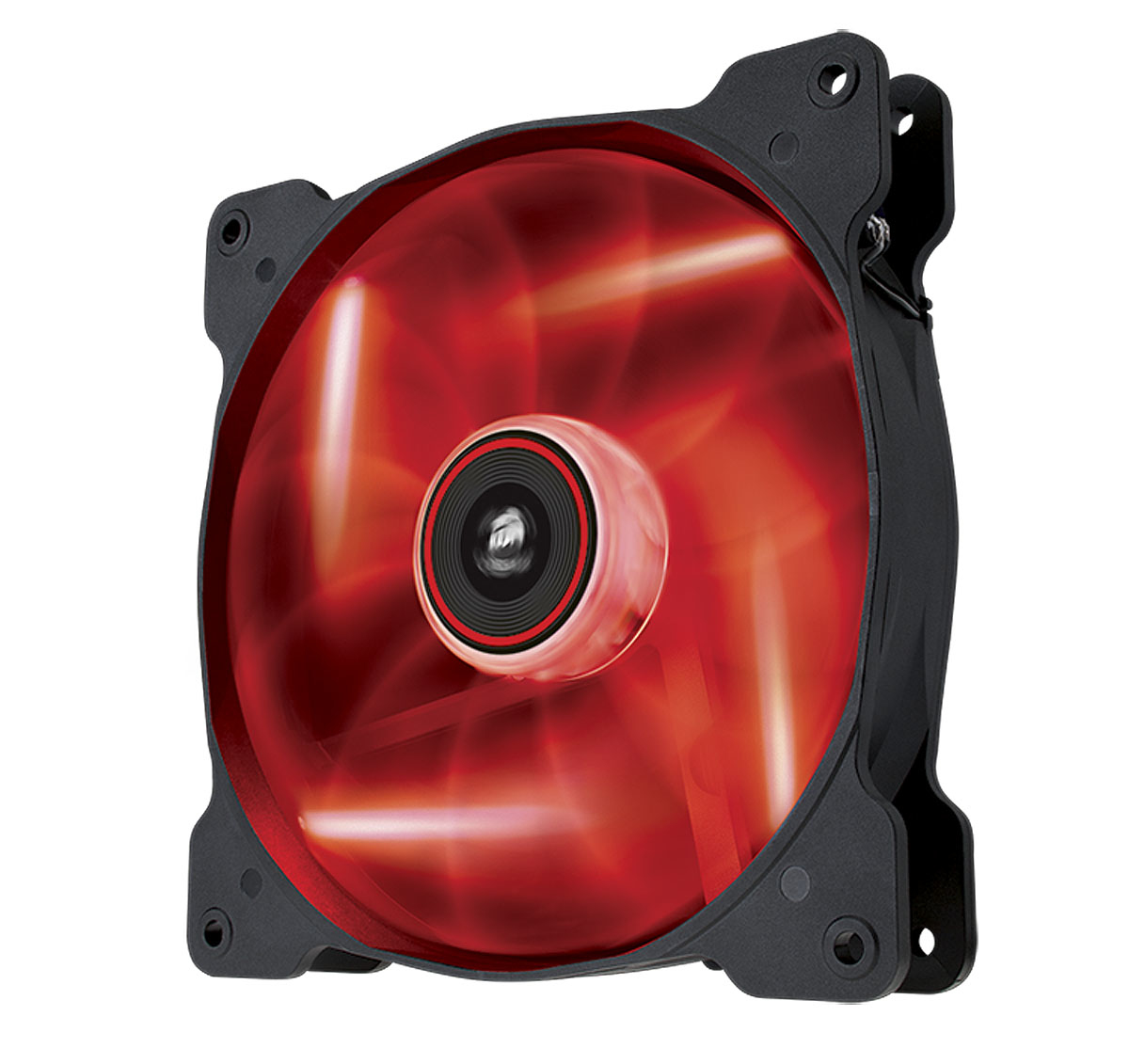 Corsair AF140 Air Series LED Quiet Edition 140mm Computer Case Fan - Red