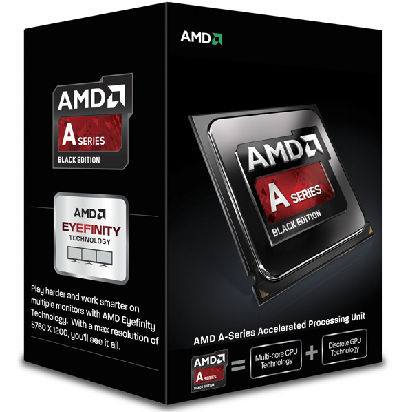 AMD A10-6800K Quad-Core A10-Series Black Edition Accelerated Processor ...