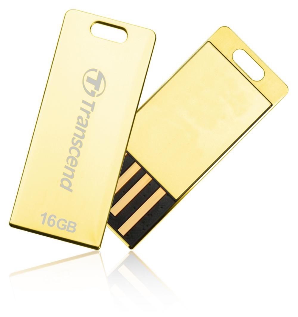 16GB Transcend JetFlash T3G USB2.0 Flash Drive Gold Edition