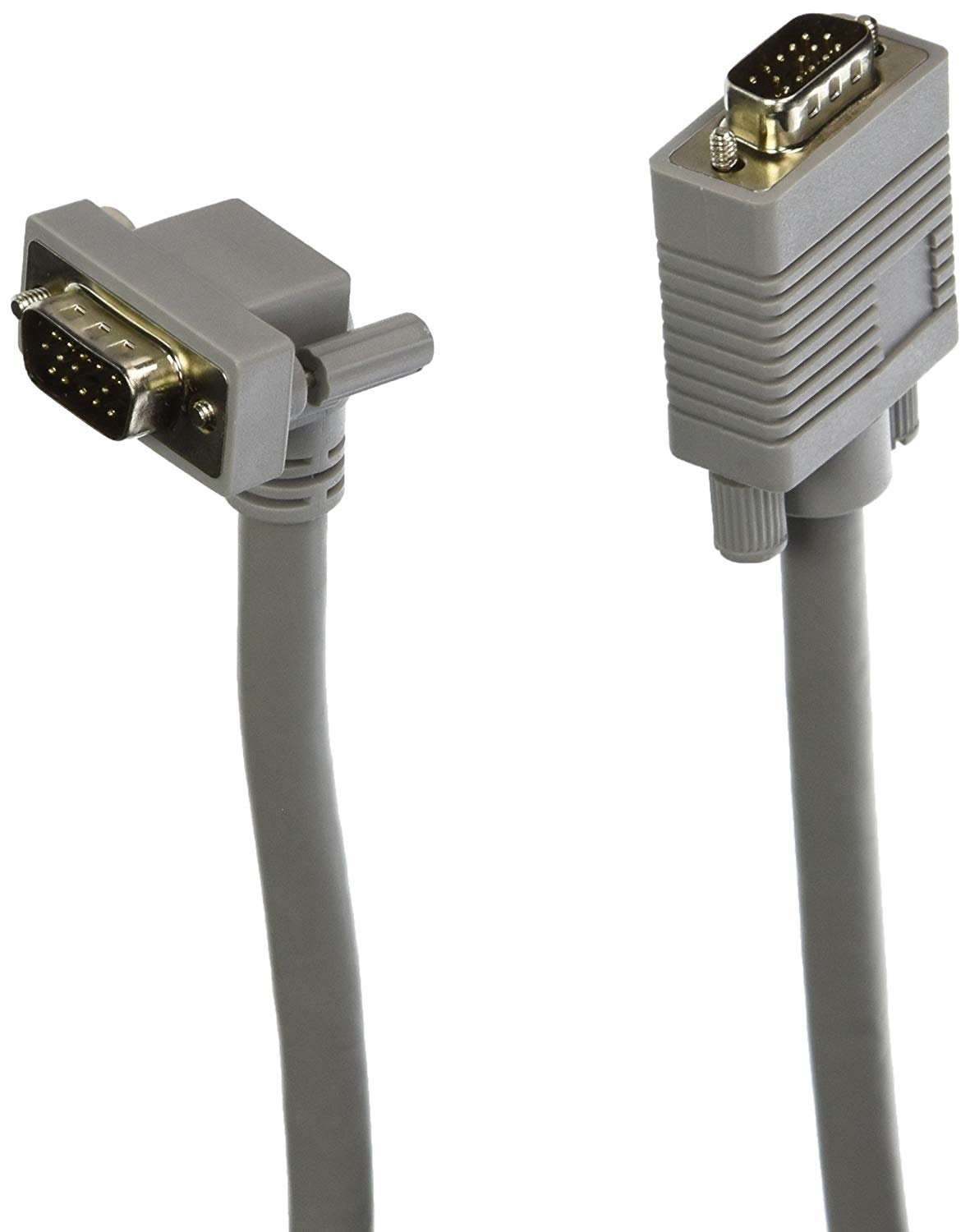 C2G 6ft Premium Shielded 90° Downward Angled VGA Cable