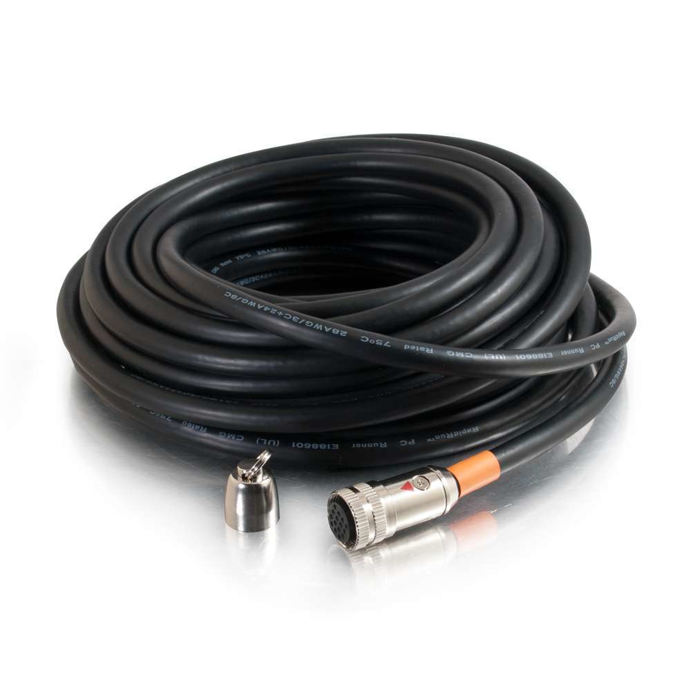 C2G 100ft Multi-Format In-Wall CMG-Rated RapidRun Cable