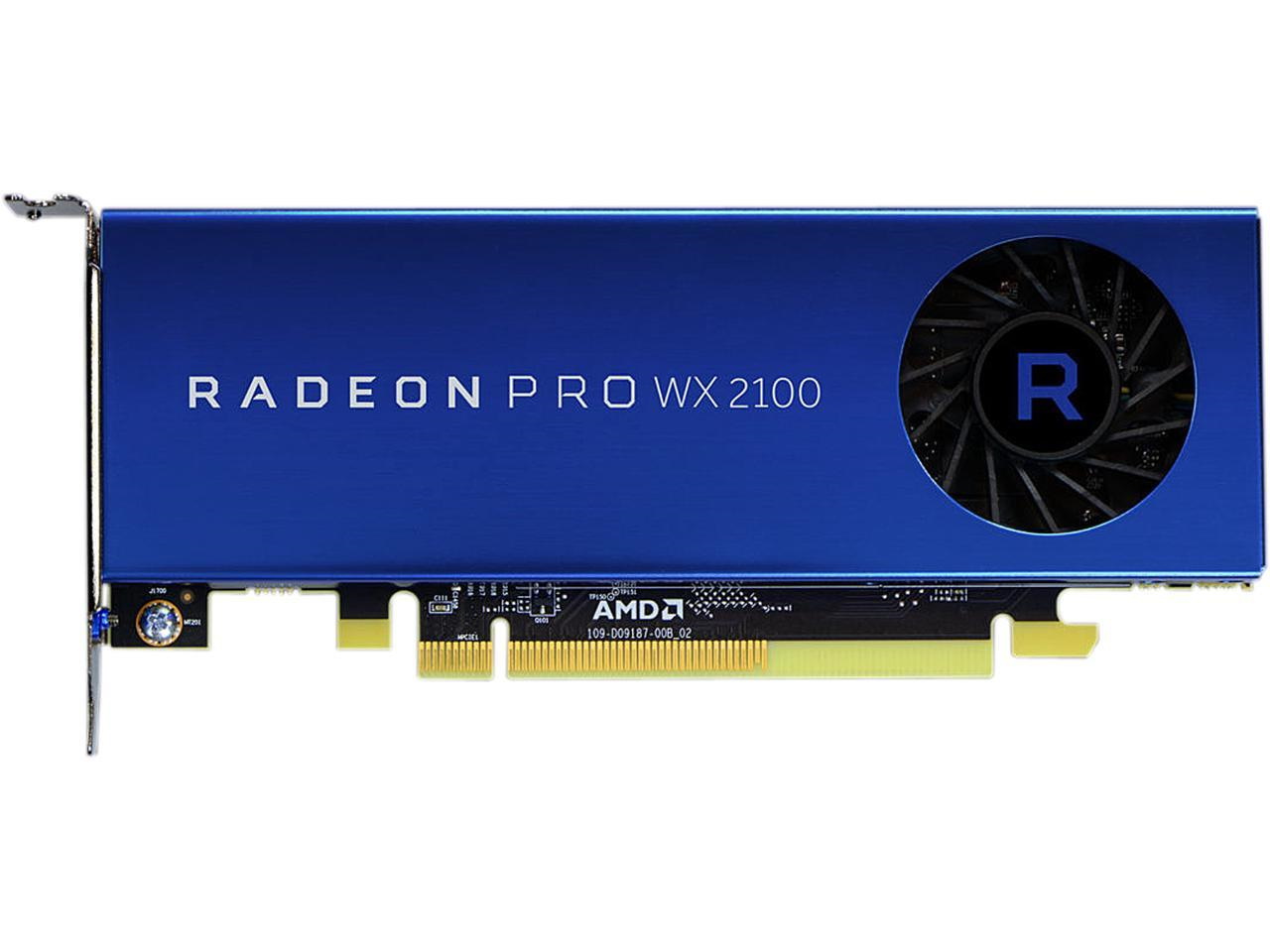 AMD Radeon Pro WX 2100 Graphics Card - 2 GB