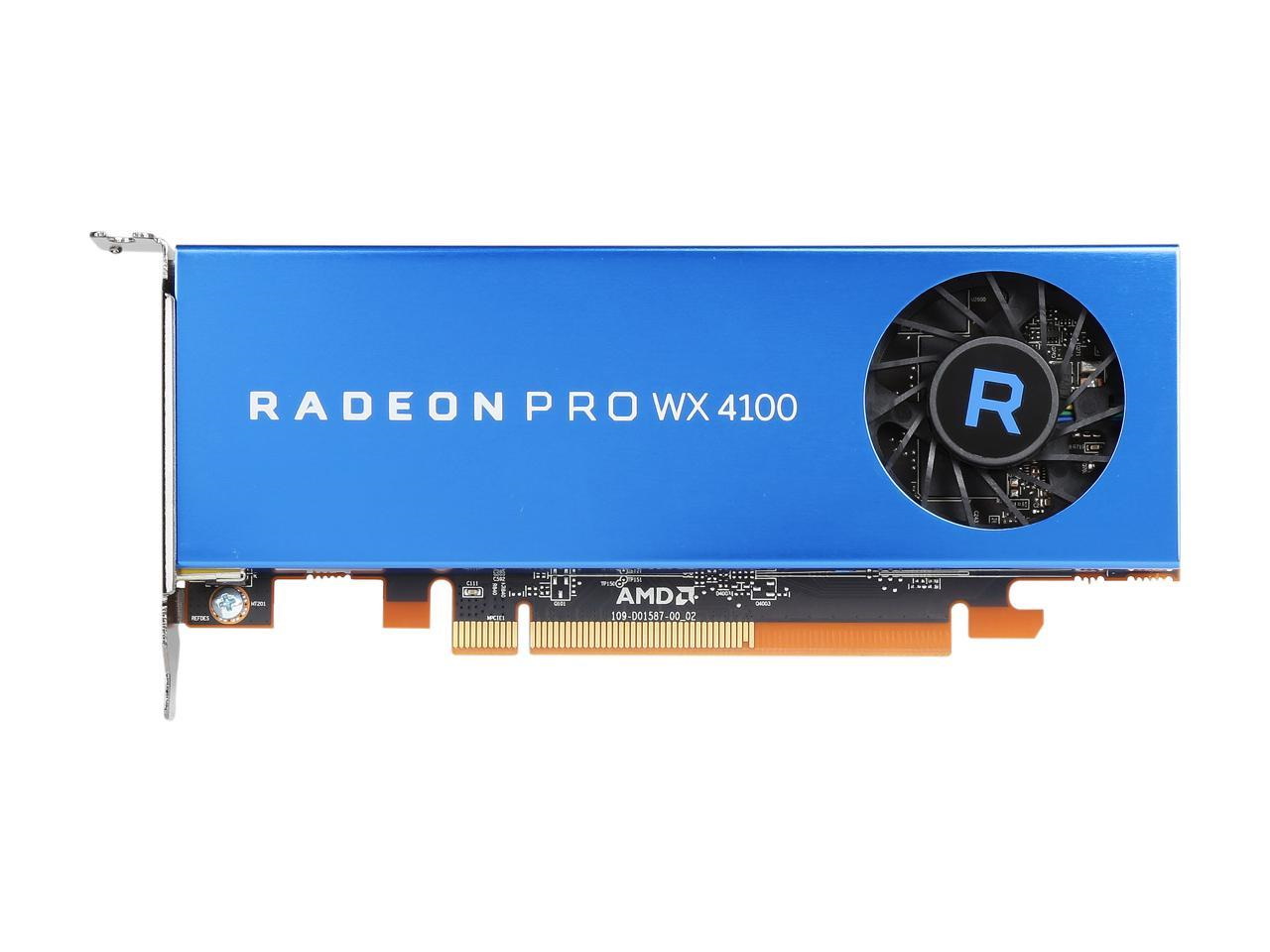 AMD Radeon Pro WX 4100 Graphics Card - 4 GB