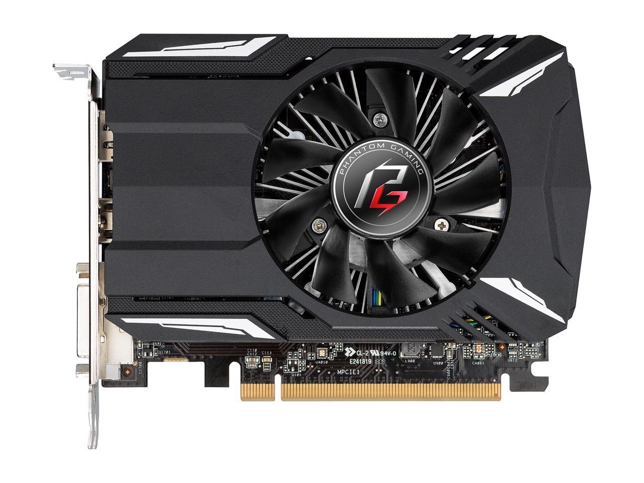AsRock Radeon RX 560 Phantom Gaming Graphics Card - 4 GB