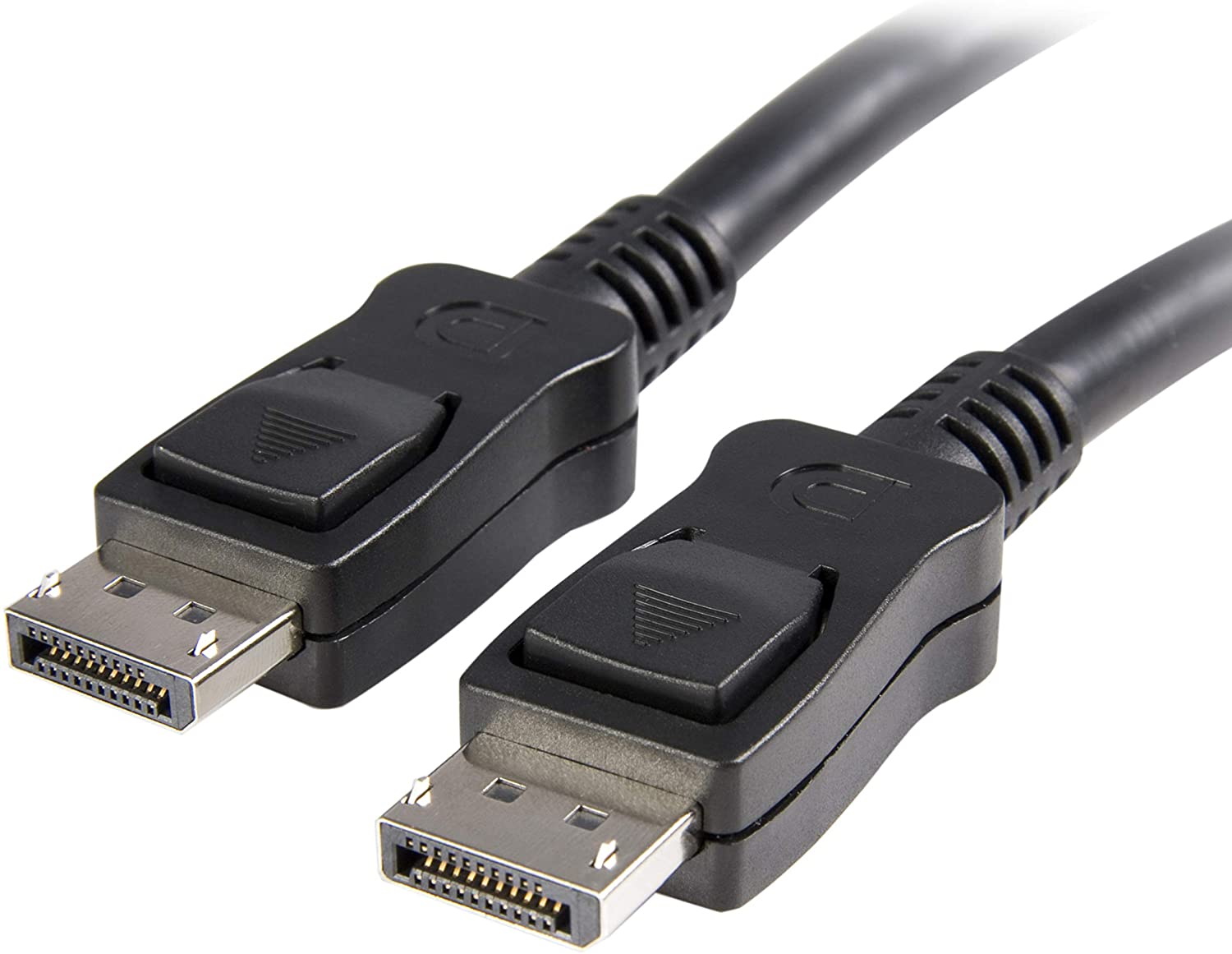 Startech 6.6ft DisplayPort Cable w/Latches - Black