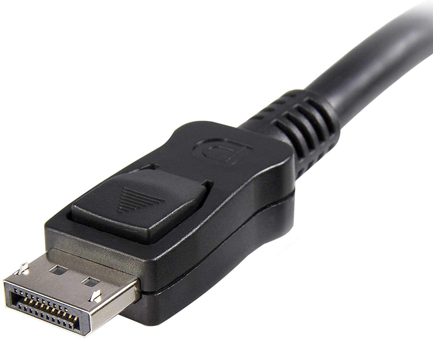 Startech 6.6ft DisplayPort Cable w/Latches - Black