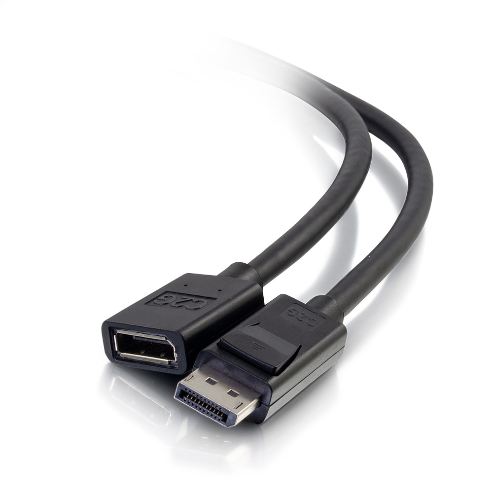 C2G 3ft 8K UHD DisplayPort Extension Cable