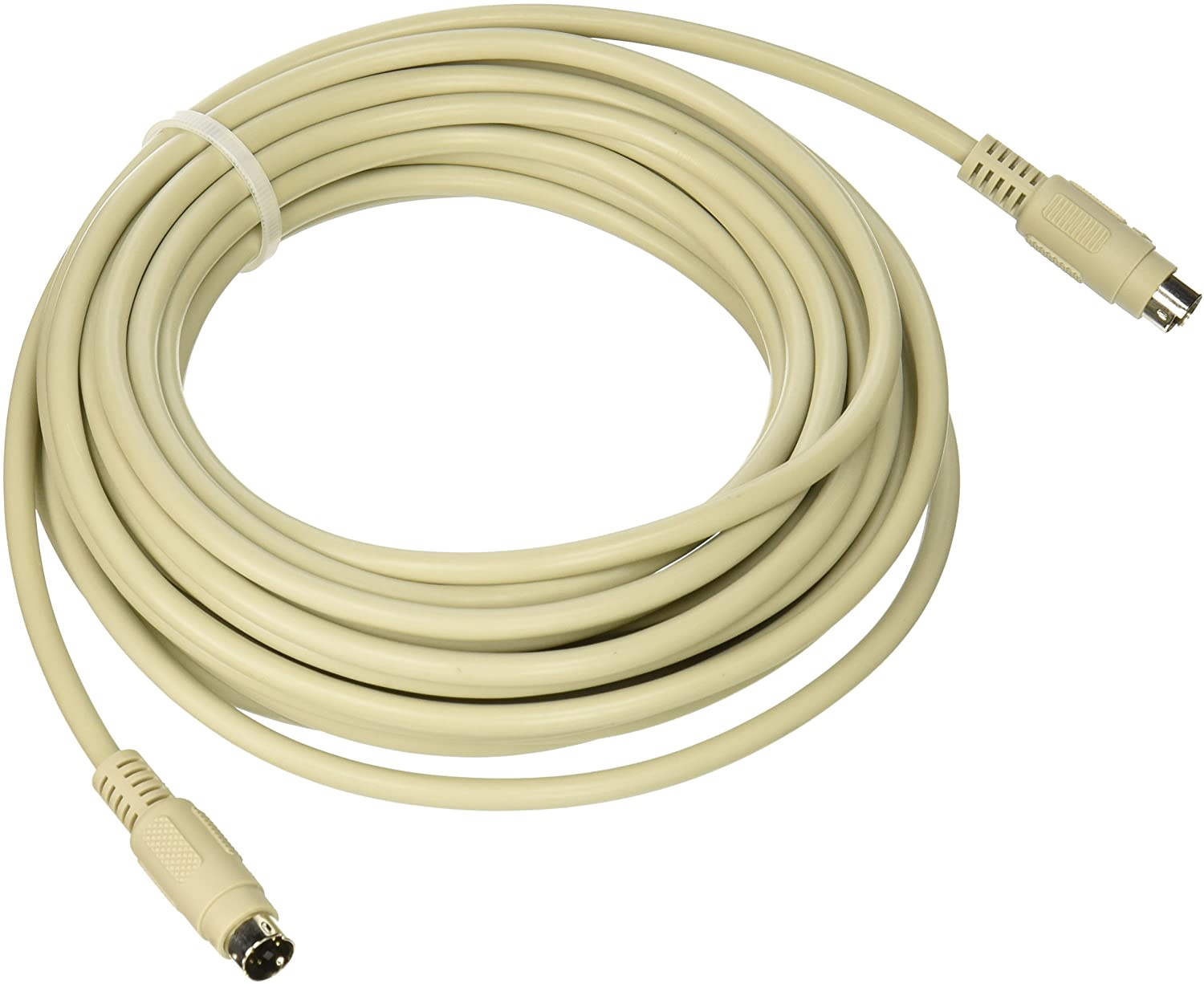 C2G 25ft Male to Female PS/2 Keyboard/Mouse Extension Cable - White